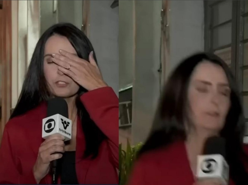 Reportera brasileña se desmaya en pleno enlace y se hace viral ...