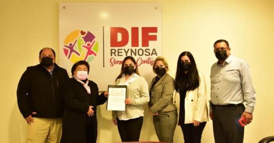 NotiGAPE - DIF Reynosa firma convenio de colaboración con la escuela de Enfermería Dr. José ...