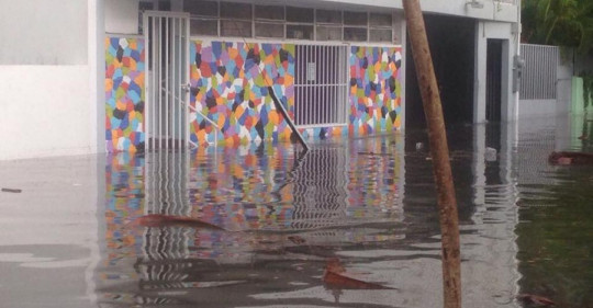 NotiGAPE - Mazatlán es inundado por fuertes lluvias