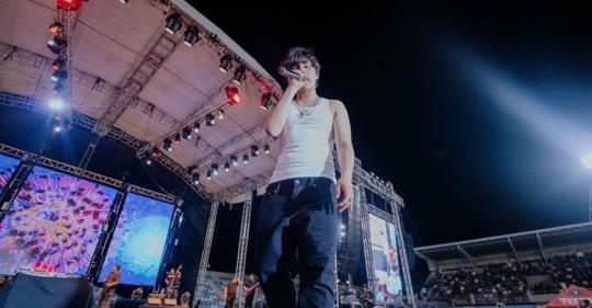 NotiGAPE - Cantautor reynosense Bruno Caleb abre concierto de Natanael Cano