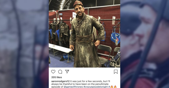 NotiGAPE - El cameo de Aaron Rodgers en GoT