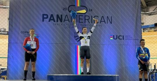 NotiGAPE - Daniela Gaxiola gana oro en el Campeonato Panamericano de Ciclismo