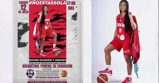 NotiGAPE - Partido de básquetbol en apoyo a la basquetbolista Naomi Guzmán
