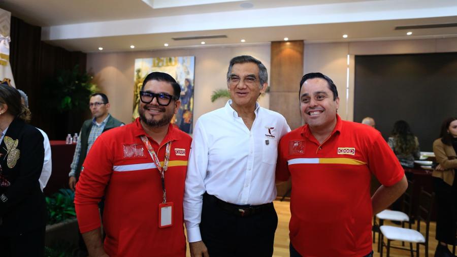 NotiGAPE - Firman convenio Gobierno de Tamaulipas y Oxxo para fortalecer seguridad
